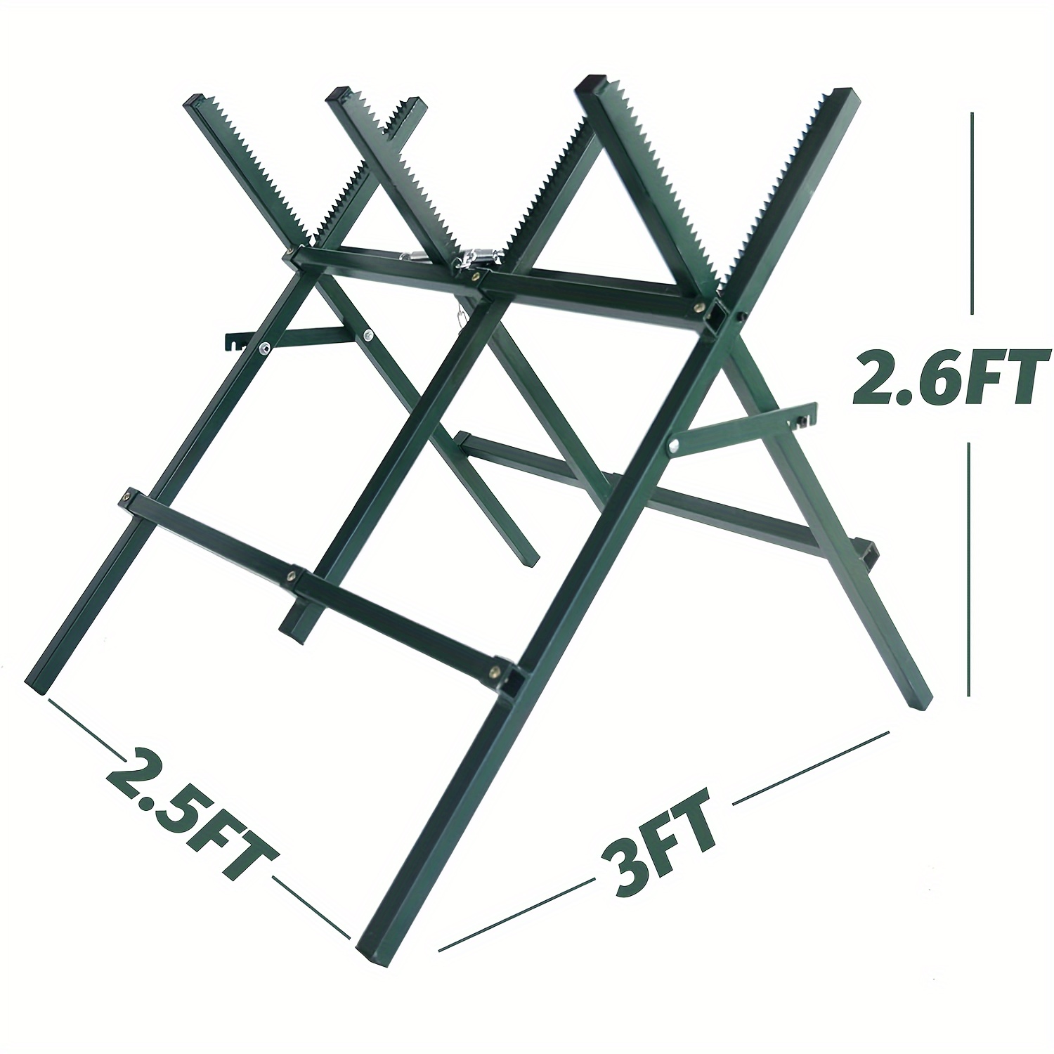 log chainsaw foldable steel wood saw horse Temu