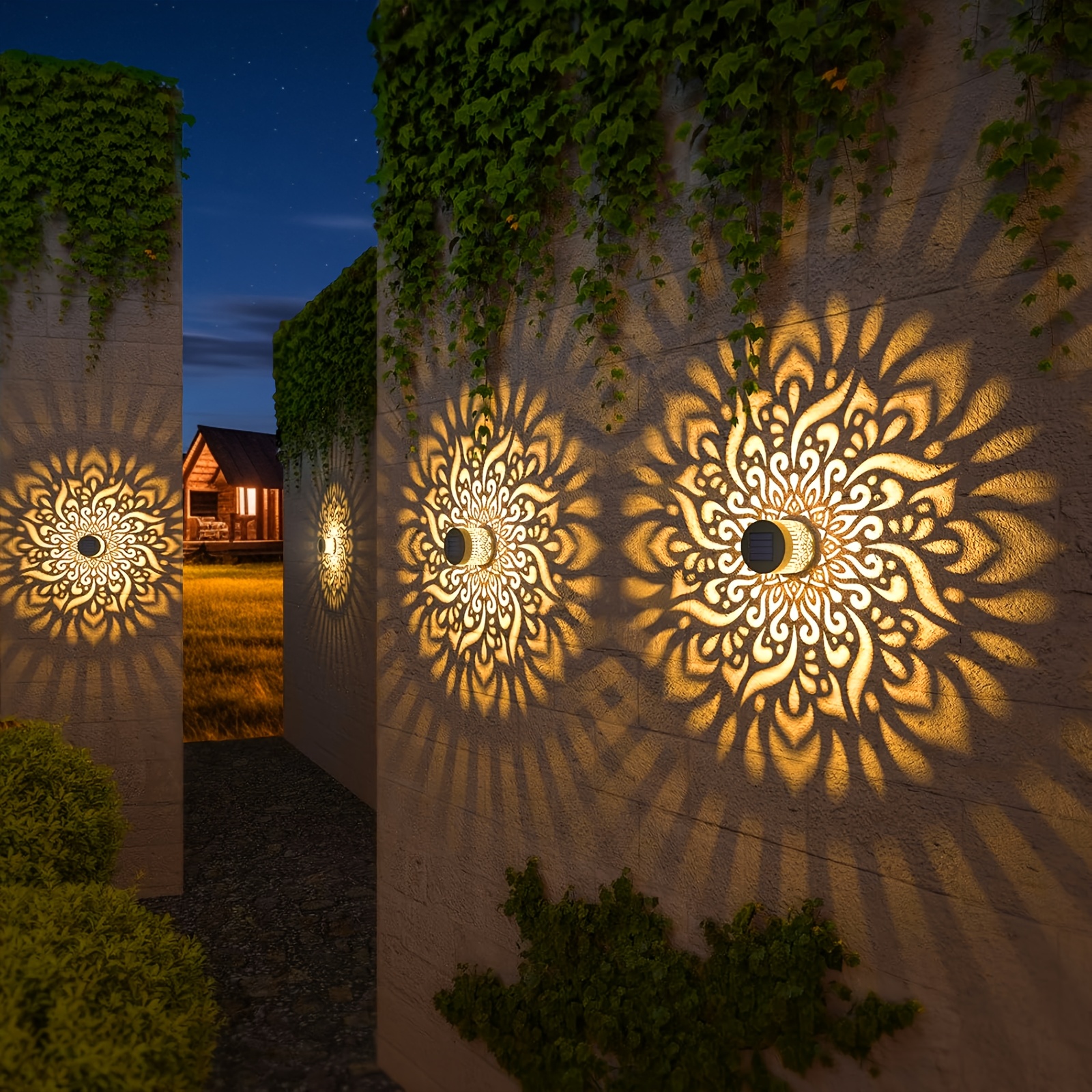 solar lights sold on Temu United States