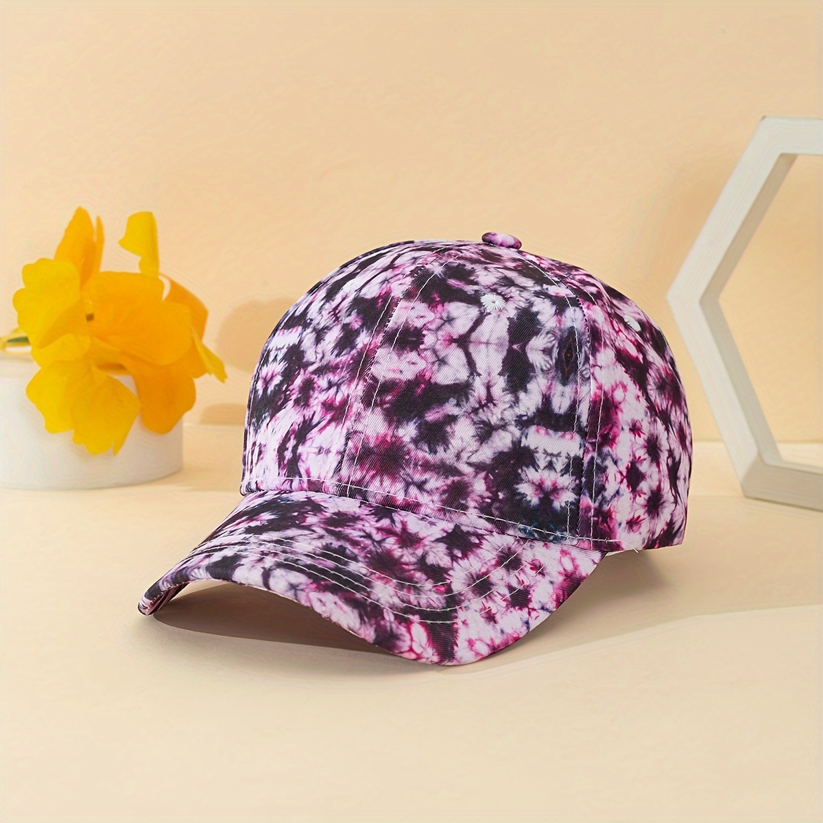 Personalized Creative Tie Dye Baseball Hat Adjustable Peaked - Temu ...