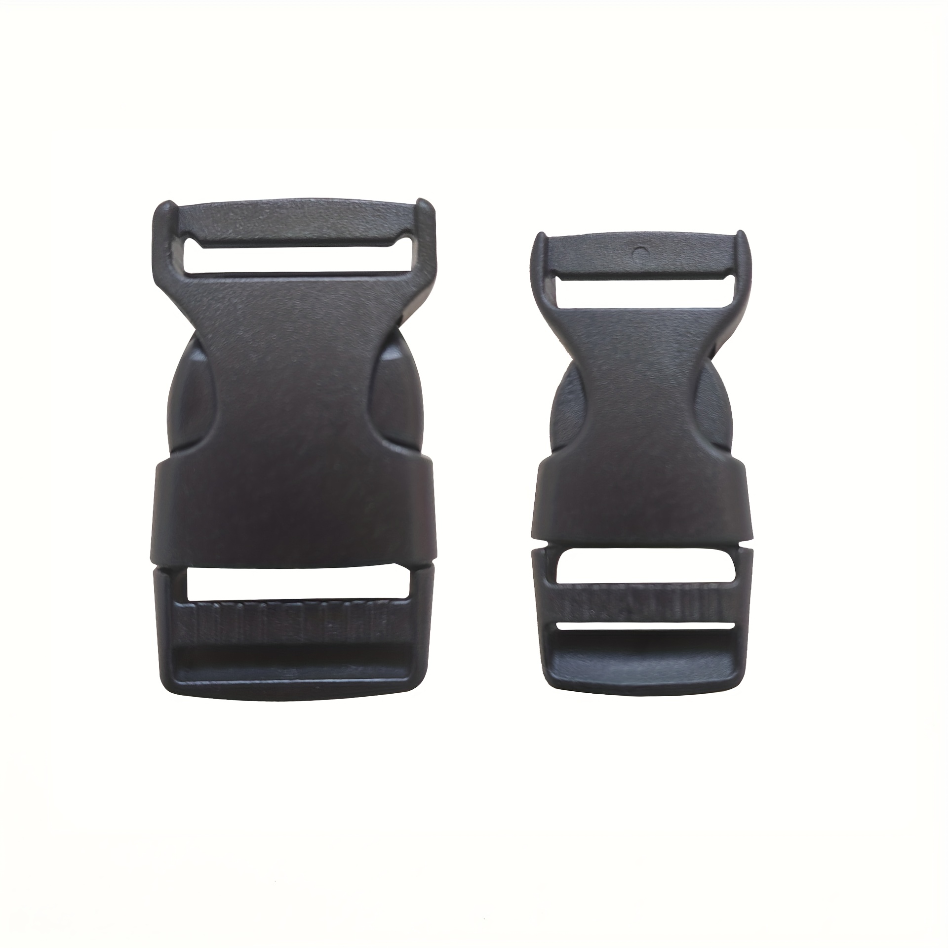 Black plastic clips for backpacks store