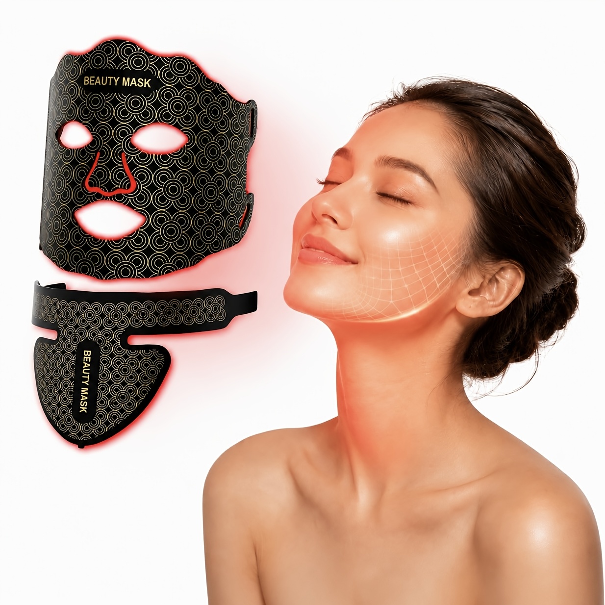face led mask sold on Temu United States