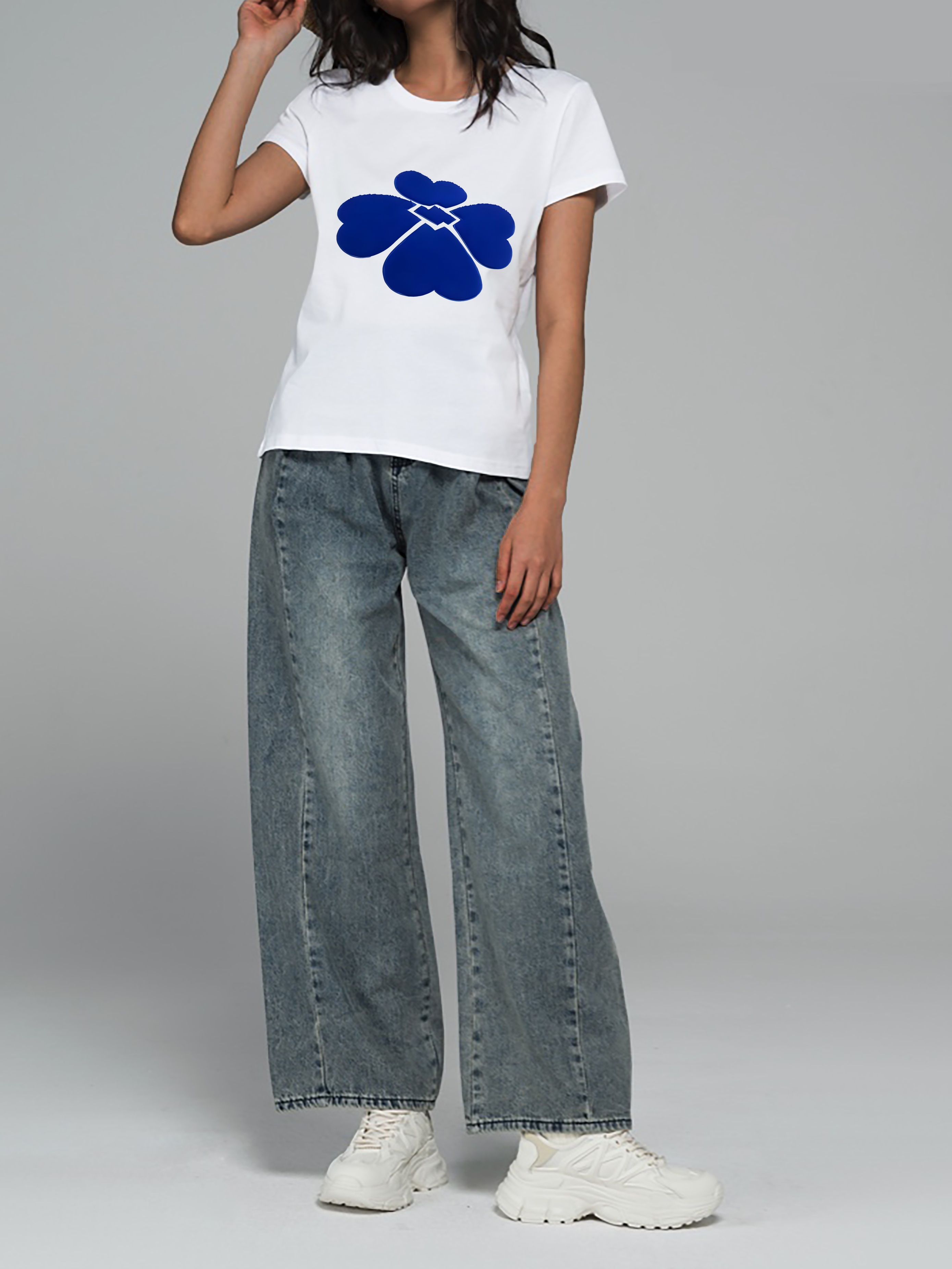 graphic print t shirt short sleeve crew neck casual top - Temu Australia