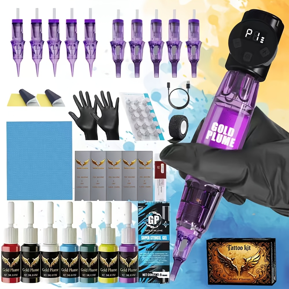 tattoo machines and kits sold on Temu United States