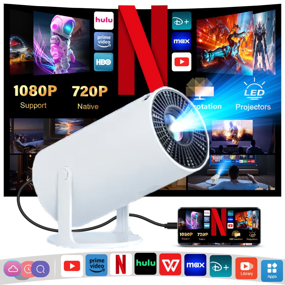 projector sold on Temu United States