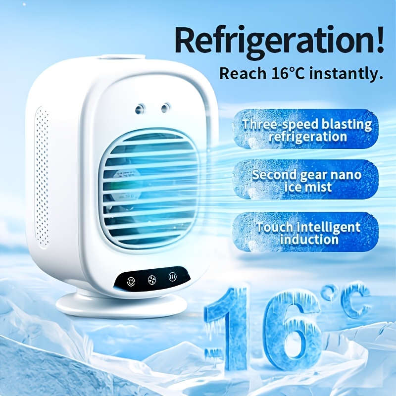 portable evaporative cooler sold on Temu United States