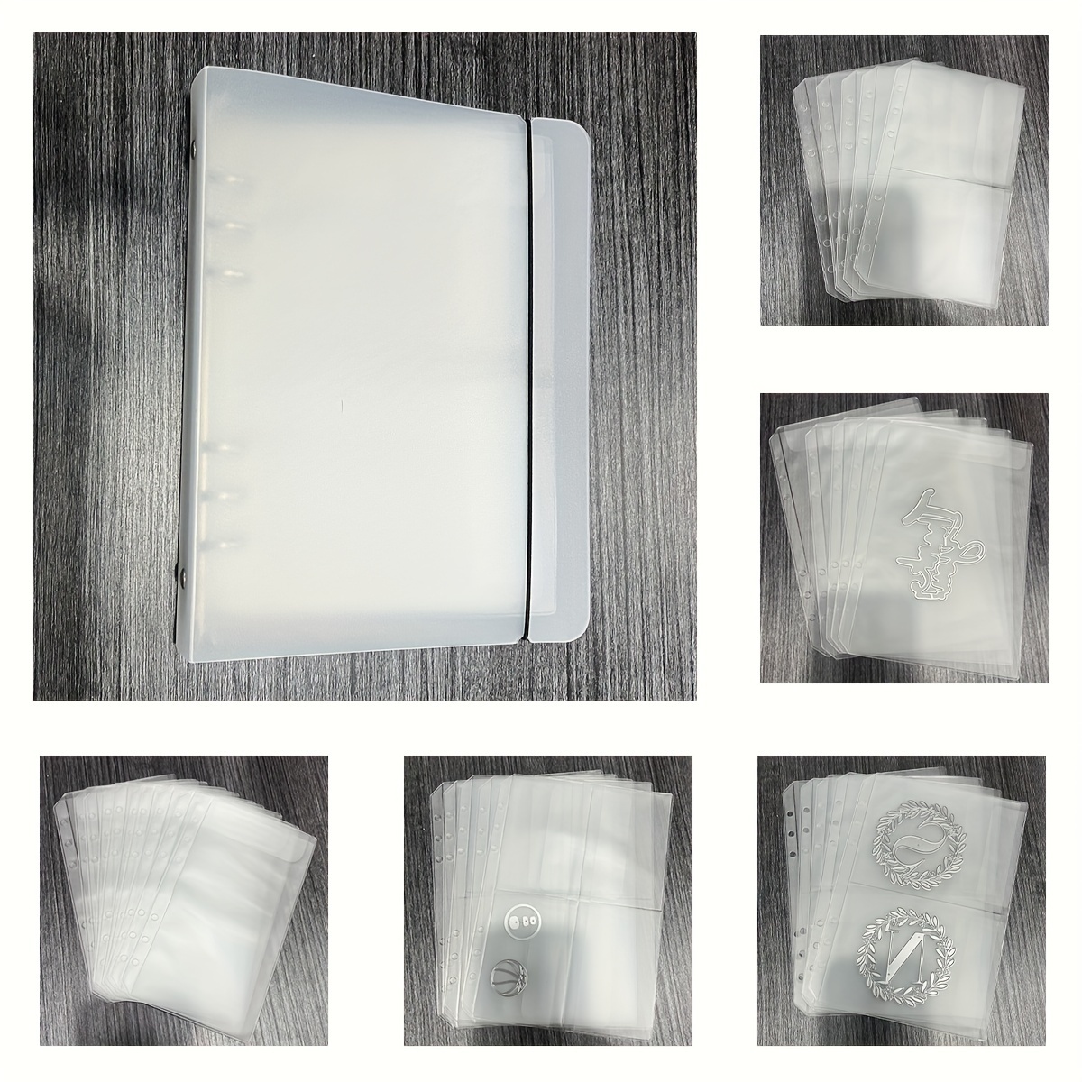 Die Storage Book Binder Die Stamp Storage Folder Page - Temu Australia