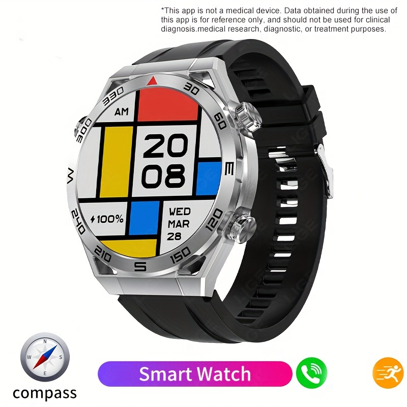 2024 Top Brand Smart Watch Screen Sleep Monitoring Sedentary - Temu ...