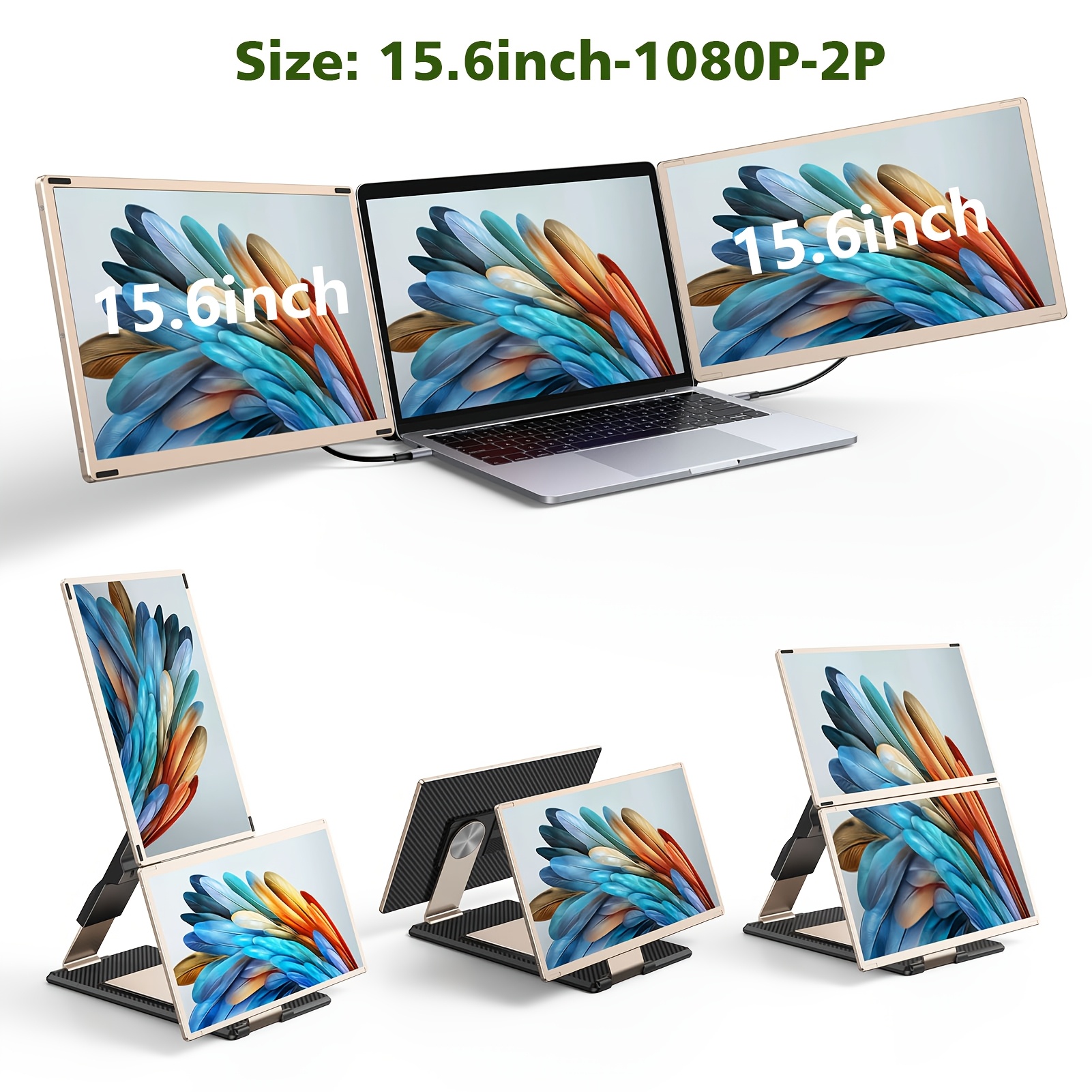 laptop screen extender sold on Temu United States