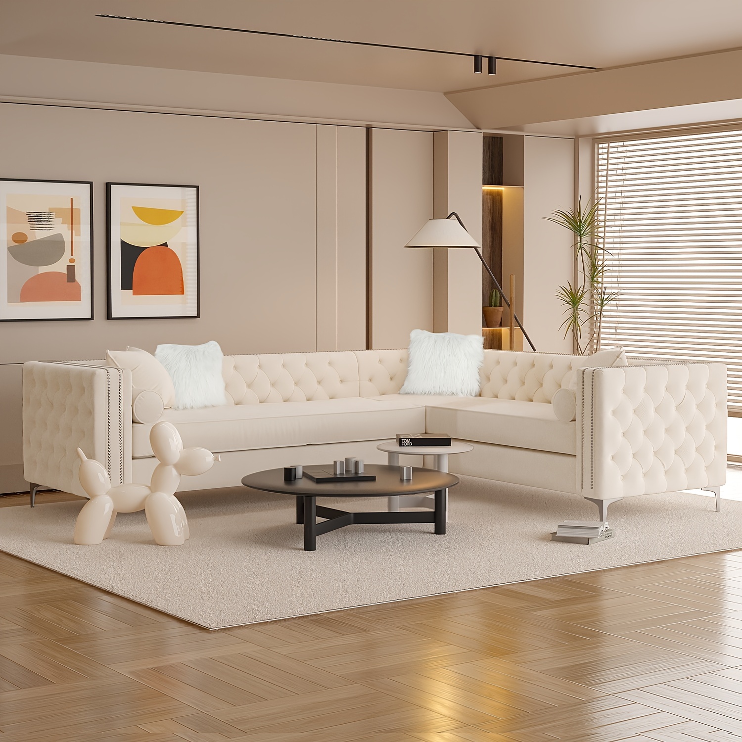 Velvet sofa l shape store