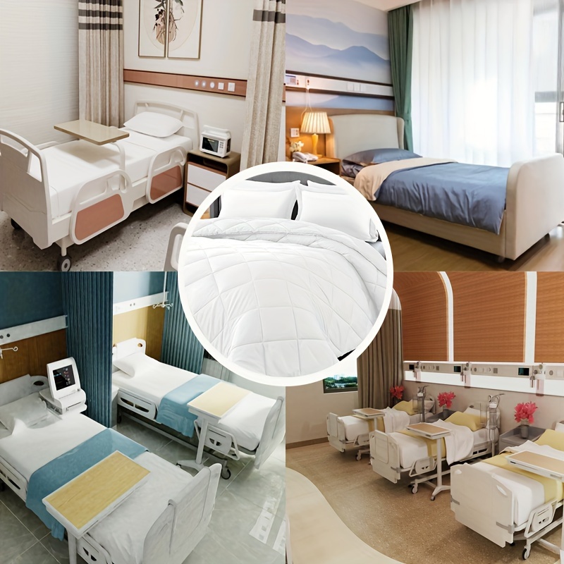 300gsm queen size comforter set with pillow shams down alternative bed ...