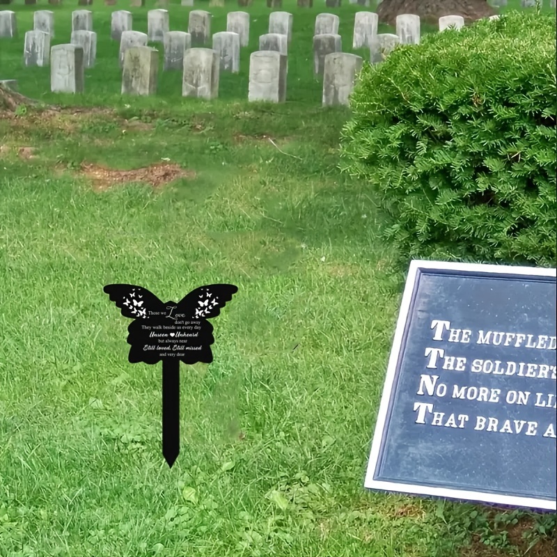 Acrylic Grave Marker Cemetery Garden Memorial Durable - Temu Australia