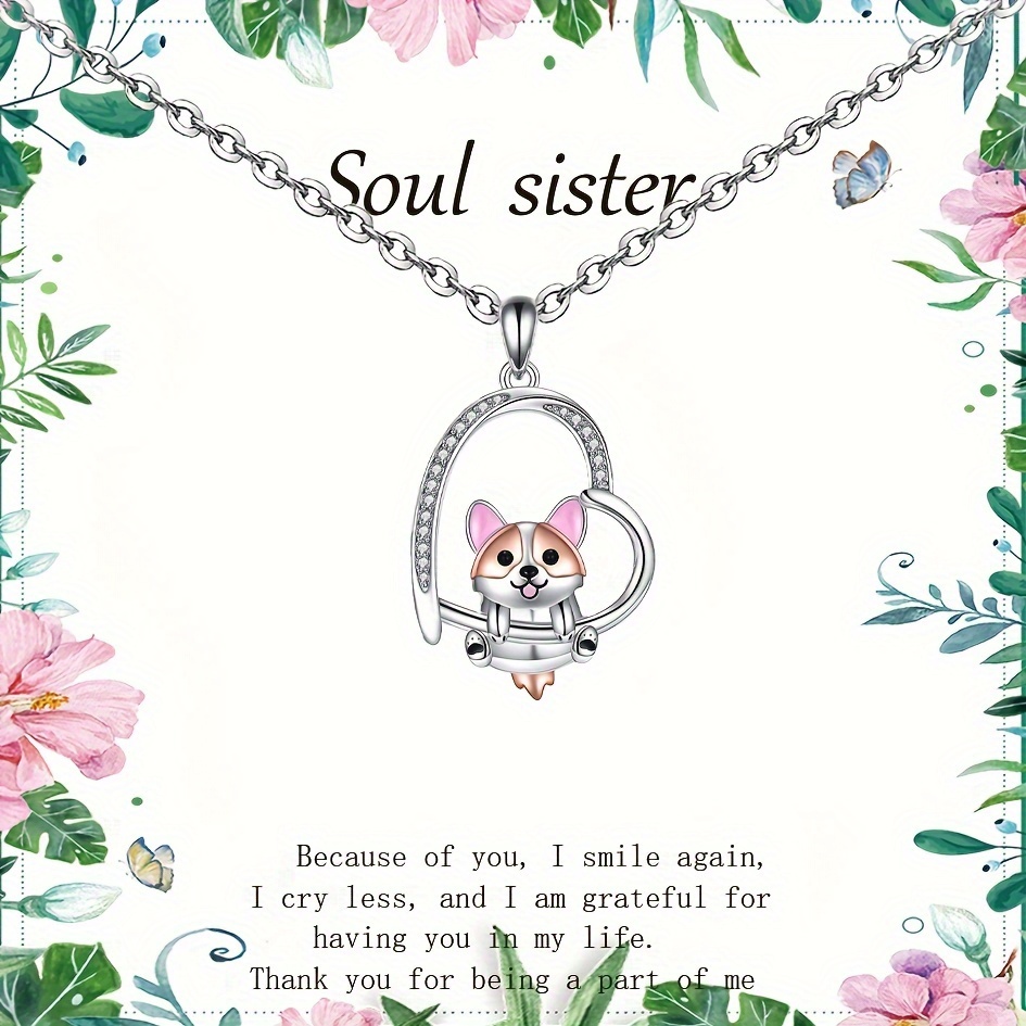 Fashion Dog Heart Pendant Necklace Holiday Birthday Gift Men - Temu Ireland