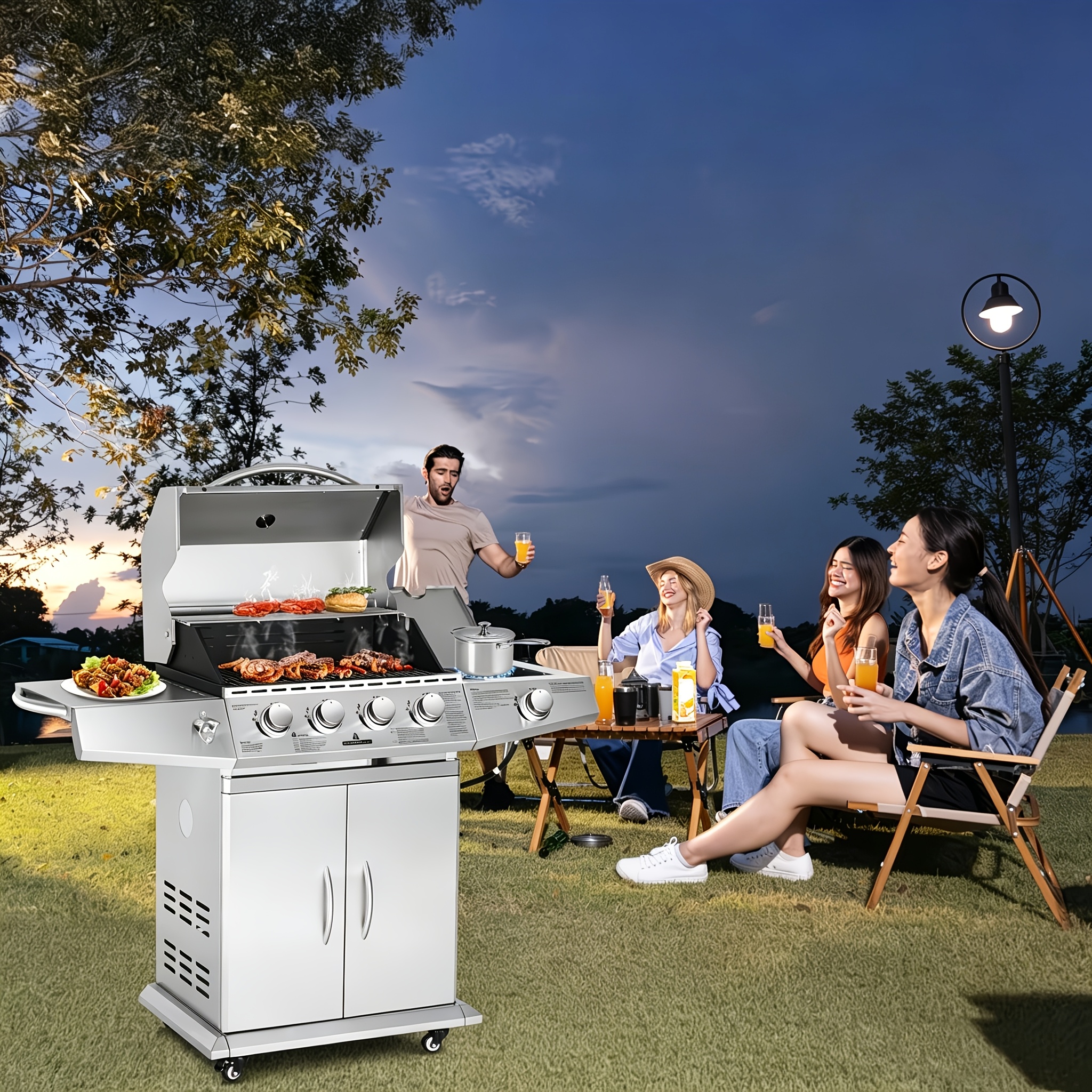 gas grill sold on Temu United States