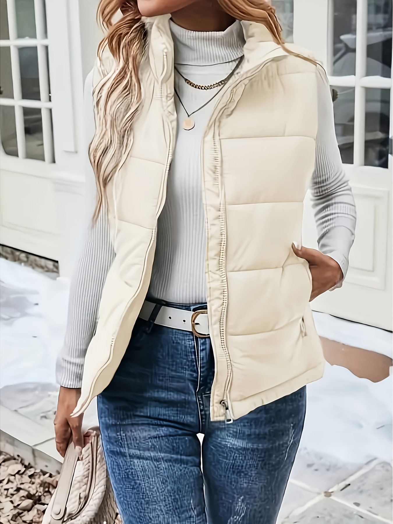 puffer vest women sold on Temu United States