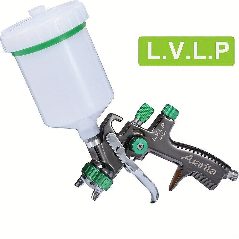 L 898 LVLP Spray Gun 1.3mm Car Spray Gun Sprayer For Paint Gravity Air Spray 1.3mm Nozzle 600cc Cup