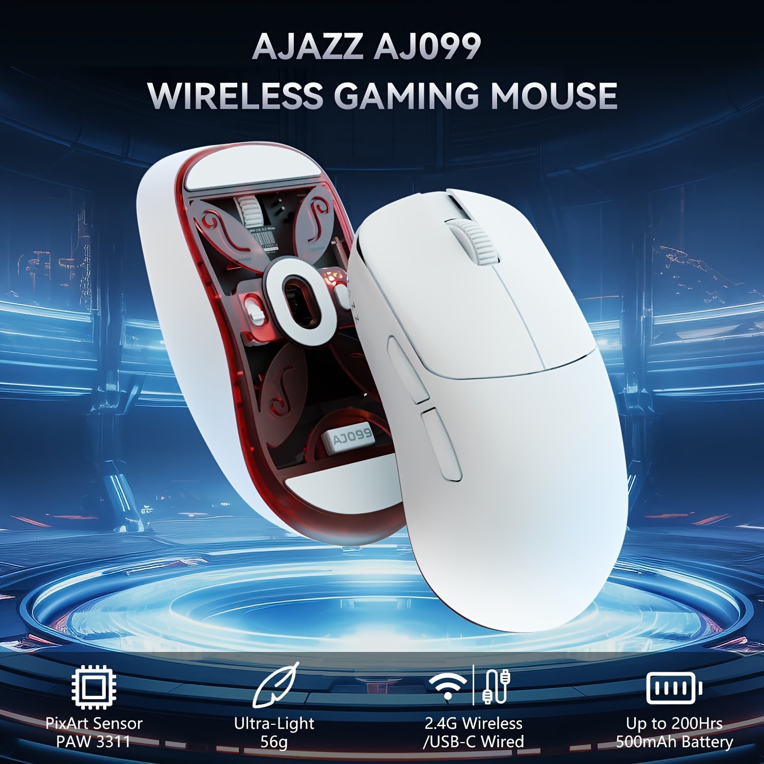 gaming mouse sold on Temu United States