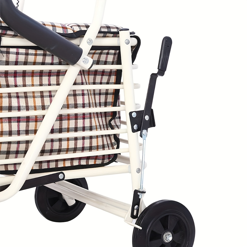 Rollator Walker Medical Walker For Seniors And Adults 4 Round Foldable ...