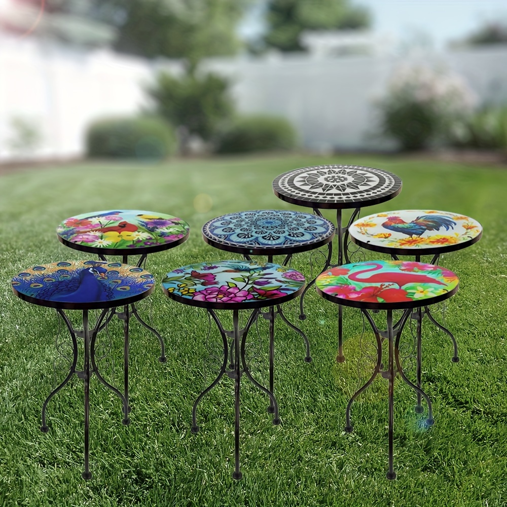 small glass table sold on Temu Australia