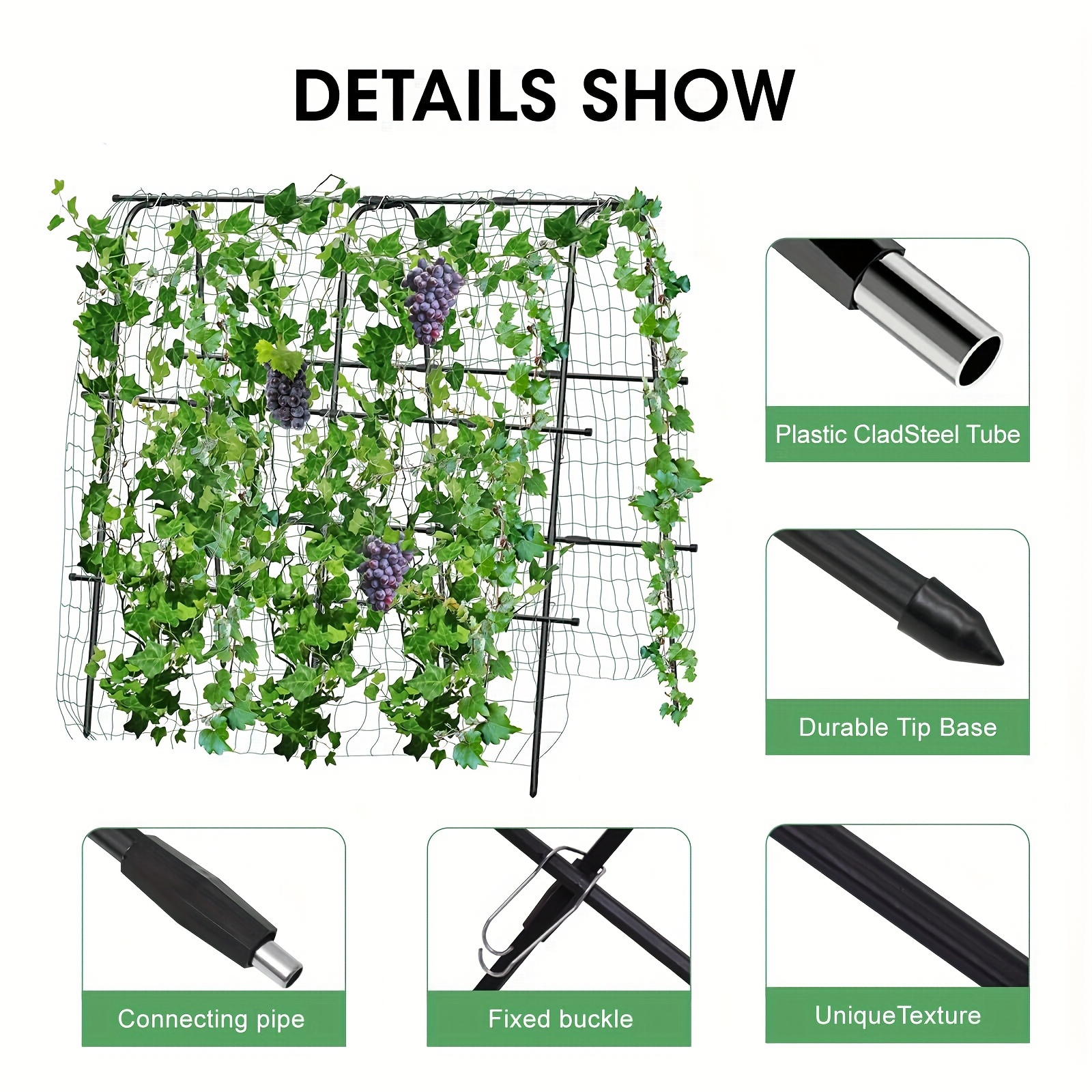 Cucumber Vegetable Trellis U shaped Metal - Temu