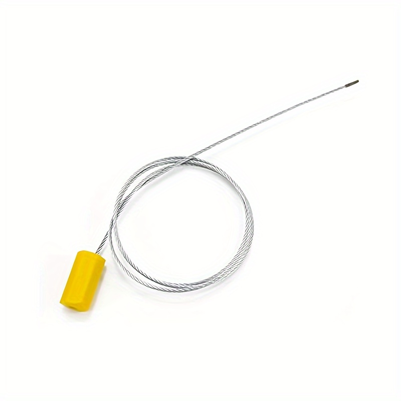 10pcs Pull Tight Security Cable Seals - Numbered Anti-tamper Steel Wire ...