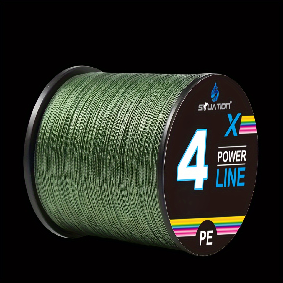 4 strand braided pe fishing line anti abrasion - Temu Canada