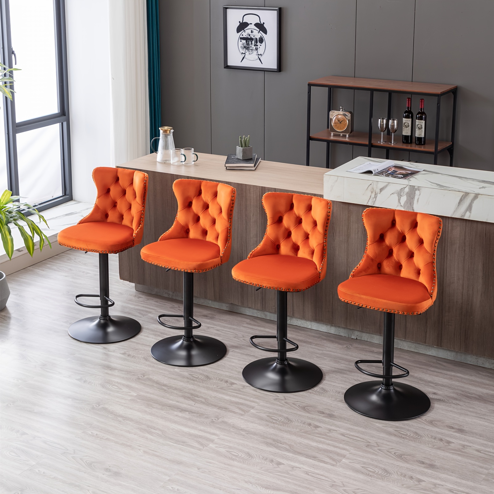 Stylish Seating: with & Bar Stools - Temu