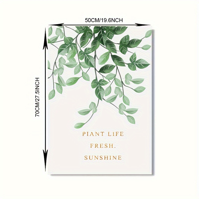 Unframed Canvas Poster Modern Plants Poster Ideal - Temu