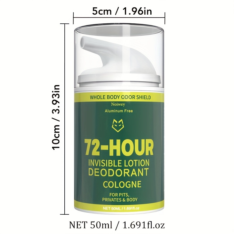 72 hour Body Deodorant Lotion Cologne Scented Long lasting - Temu
