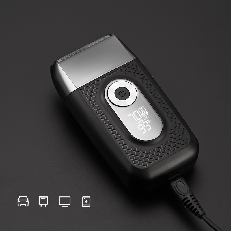 Men's Razor Cordless Electric Rechargeable Razors Precision Beard ...