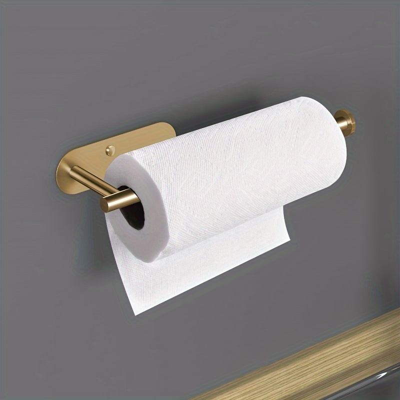Self Toilet Paper Towel Holder Stainless Steel Wall - Temu