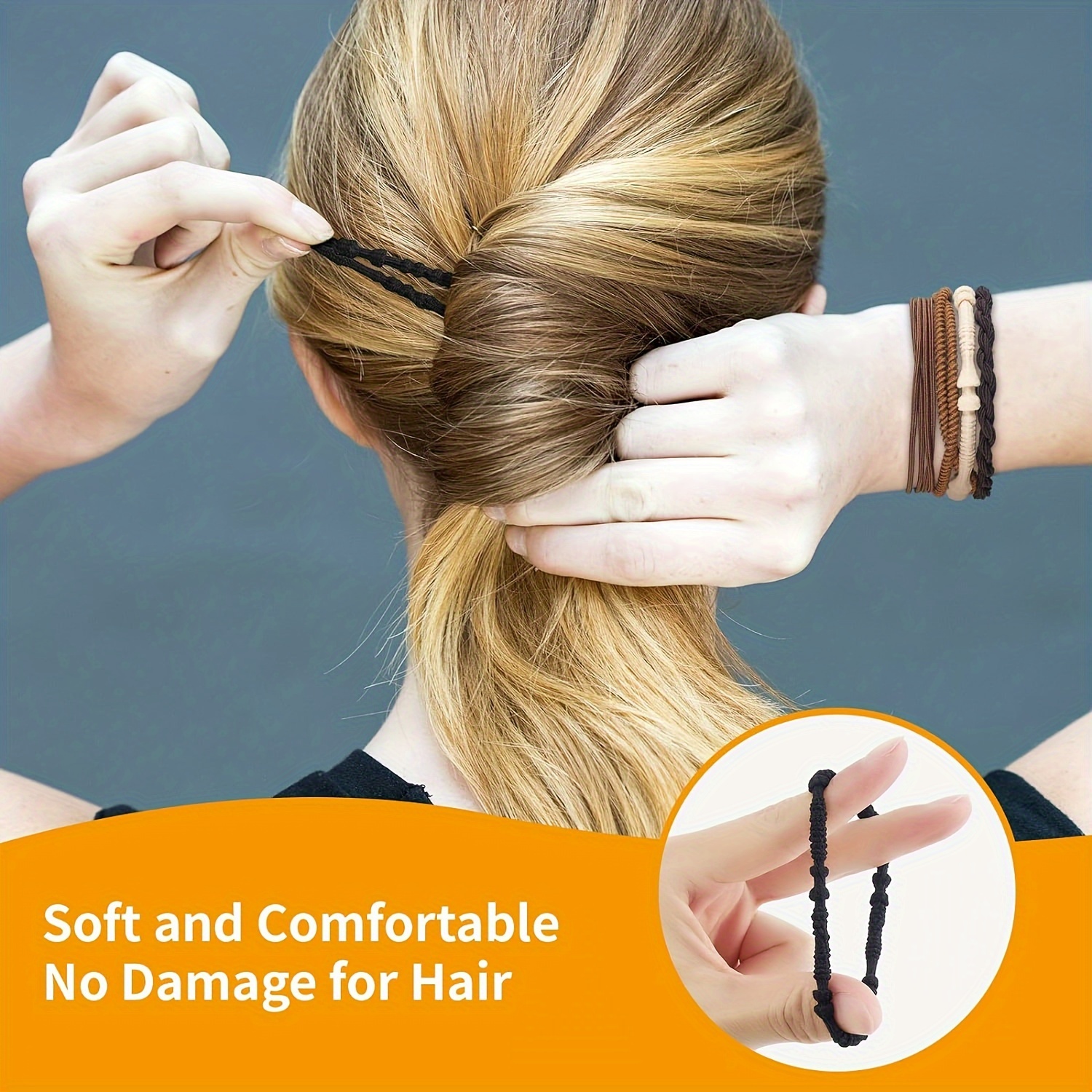 Sígauna Stíll Jersey Hárbönd og Armbönd Sett 20 stk - Temu Iceland