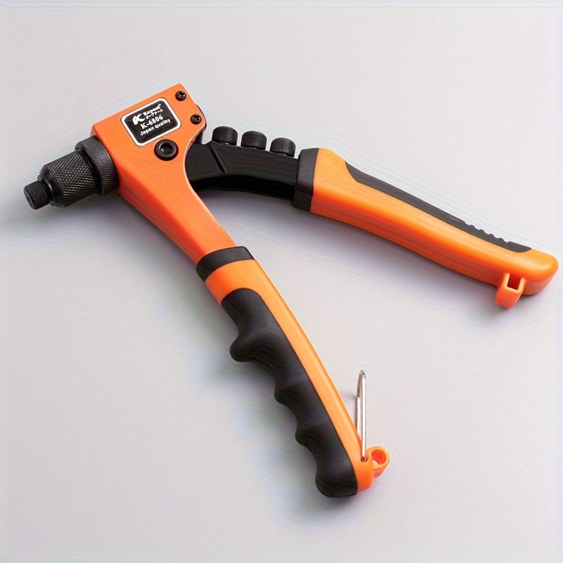 Heavy Duty Manual Rivet Gun Kit 80 Rivets 4 Interchangeable - Temu Malaysia
