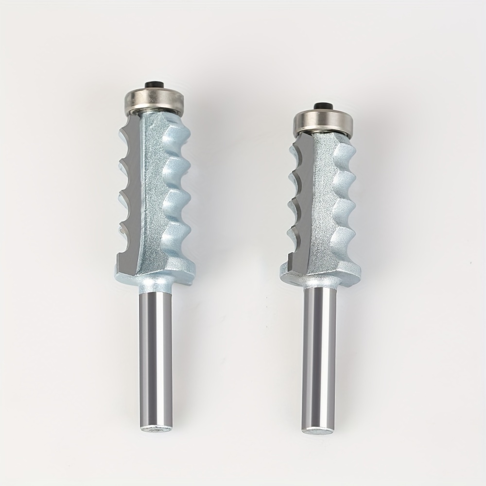 shank four bead four flute large molding router bits set Temu Australia