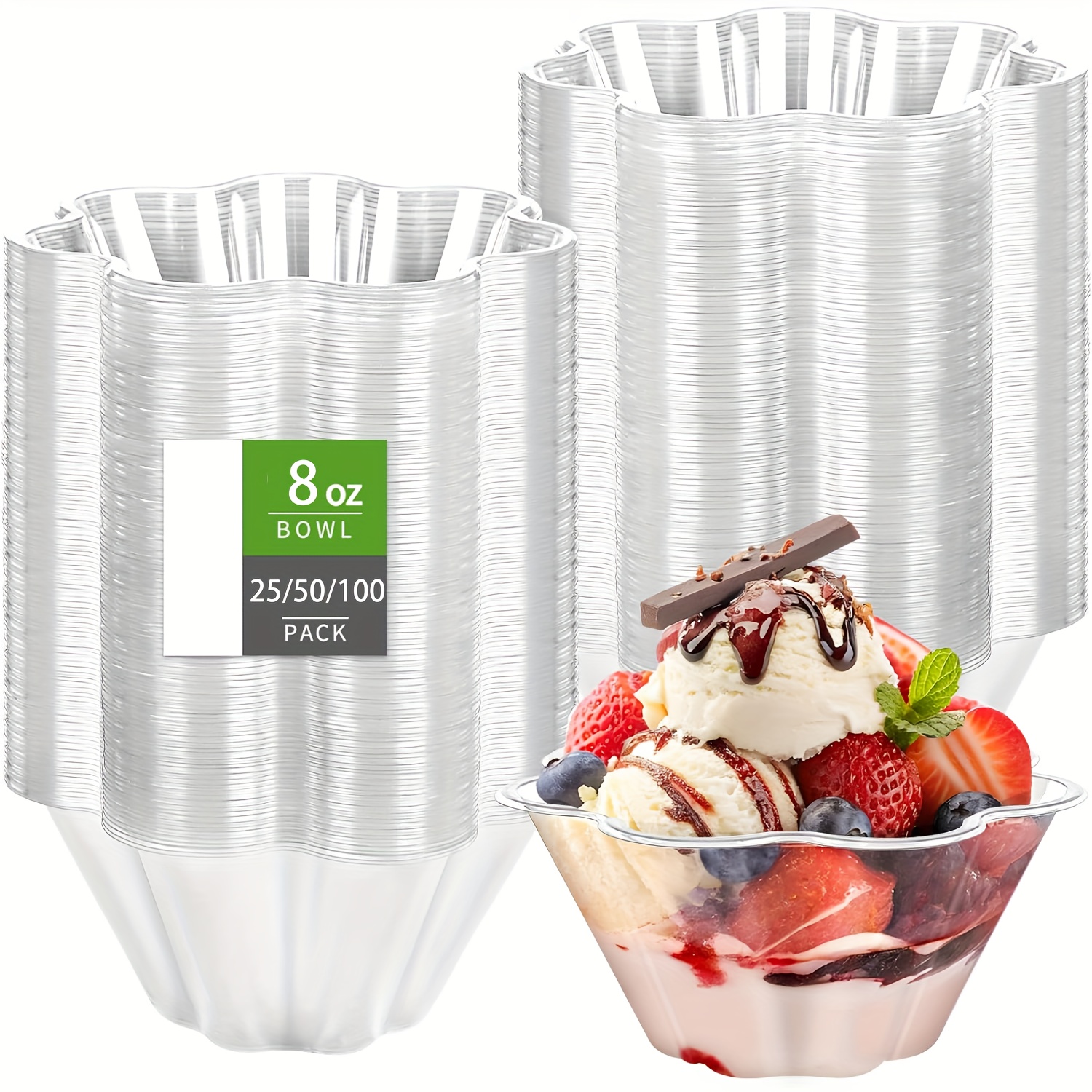 plastic dessert cups sold on Temu United States