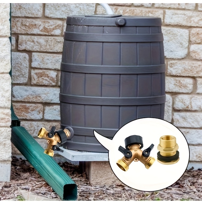 Brass Garden Hose 3 way Valve Male Female - Temu