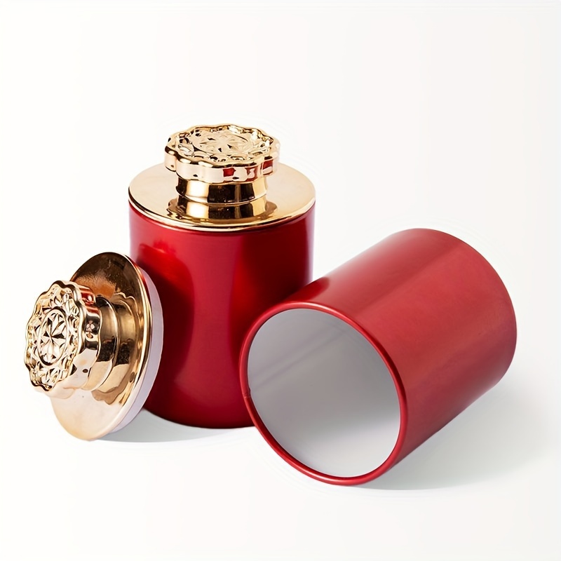 Elegant Metal Tea Food Tea Tins - Temu