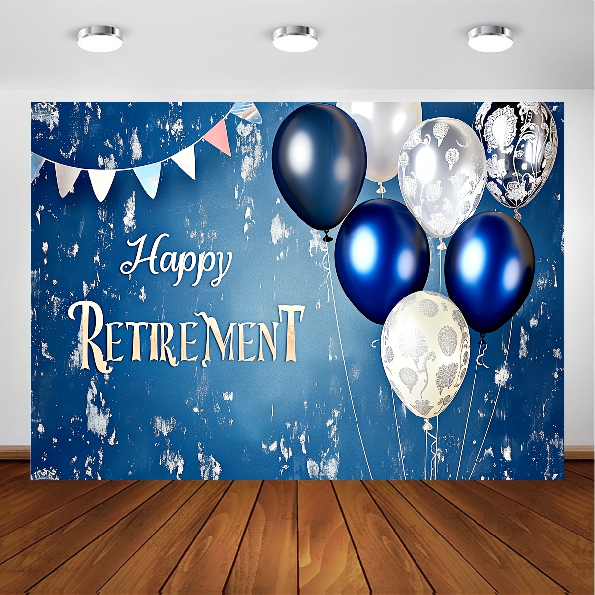 Retirement Party Decorations Extra Large Fabric Retirement - Temu New ...
