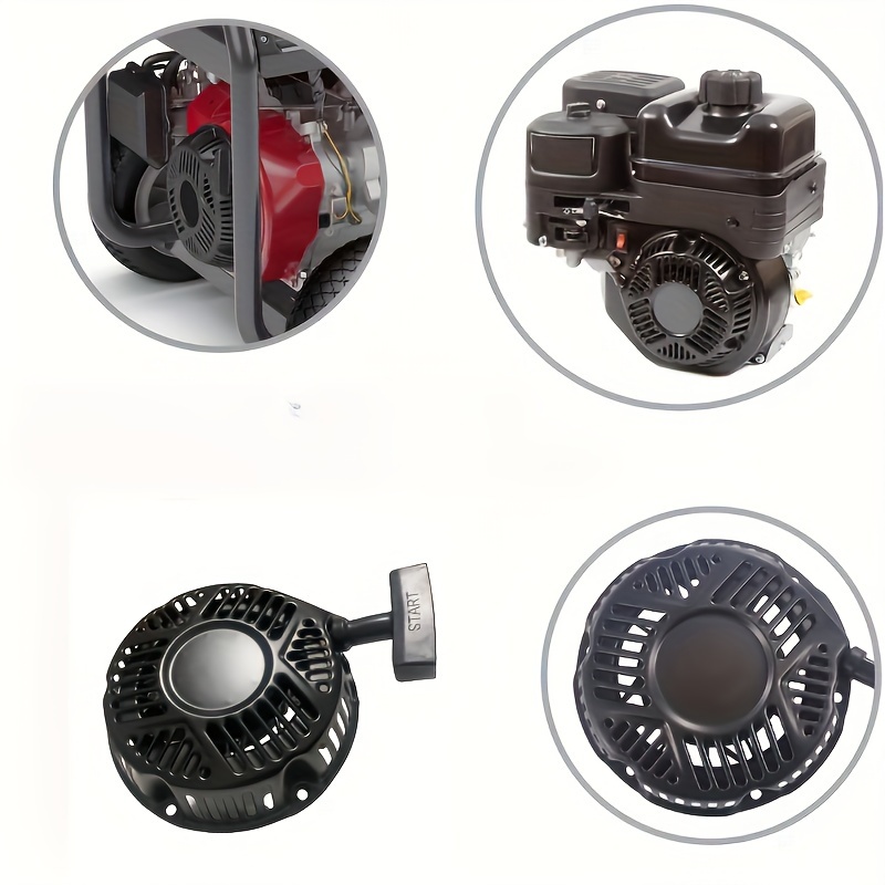 Manual Recoil Pull Starter 168f 163cc 6.5 Engines Easy - Temu