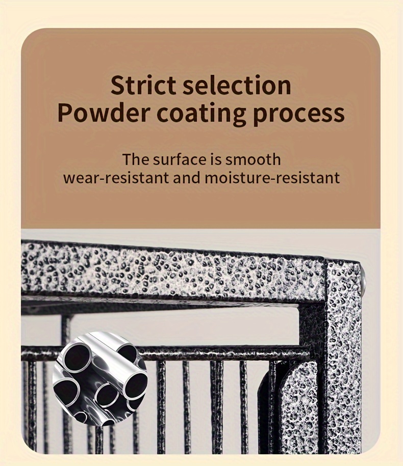 Deluxe Bird Cage Spacious Metal Parrot Small Bird - Temu