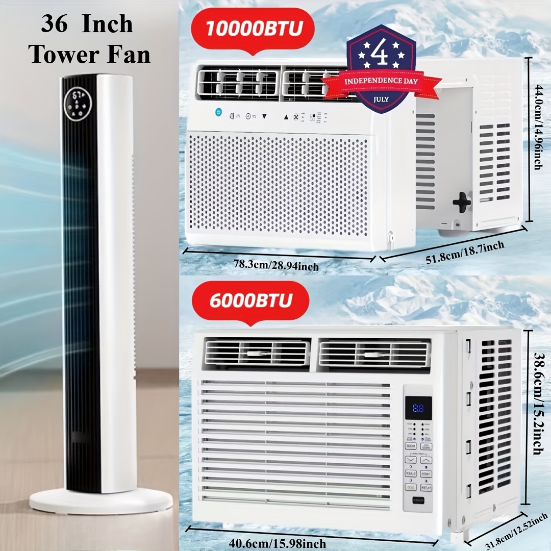 air conditioners sold on Temu United States