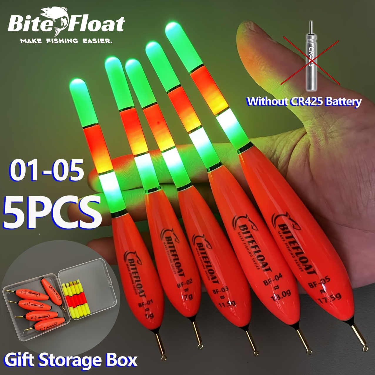 fishing floats sold on Temu United States