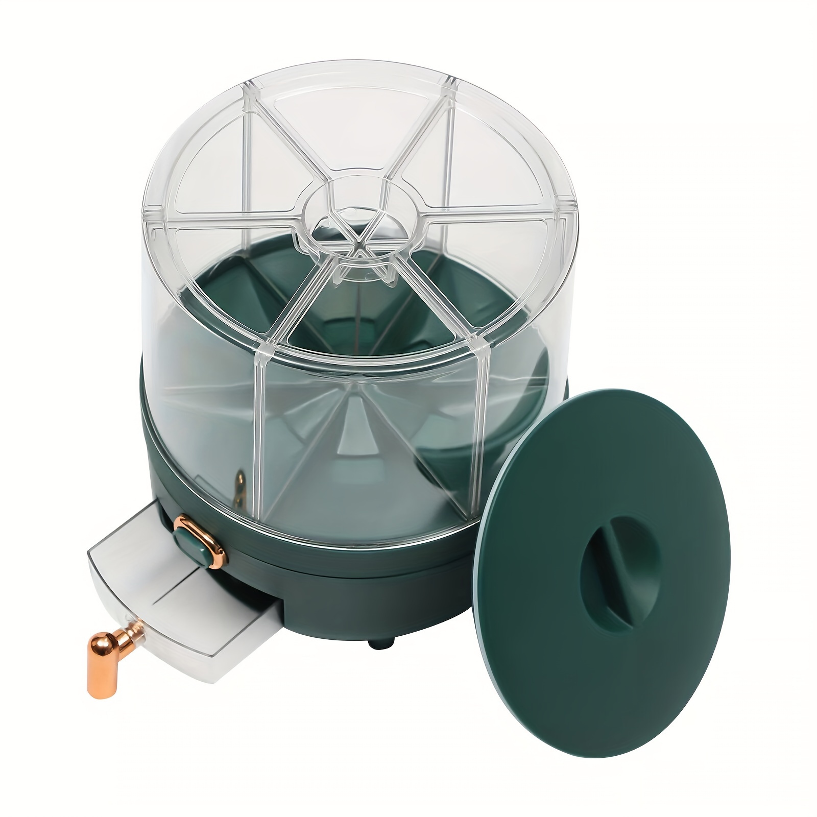 Rotating Rice Dispenser Box Kitchen Dry Grain Food Storage - Temu