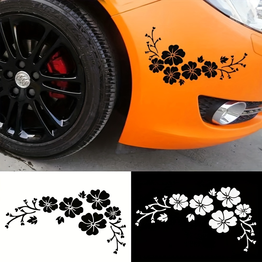 Flower Decal Car Stickers Auto Window Bumper Door - Temu United Emirates