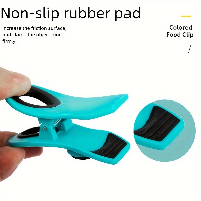 Oval Plastic Magnetic Clips Bag Sealing Magnets Refrigerator - Temu