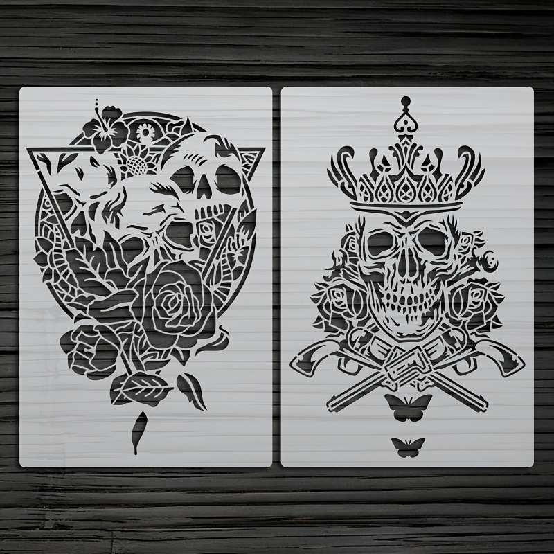 stencils for shirts sold on Temu United States