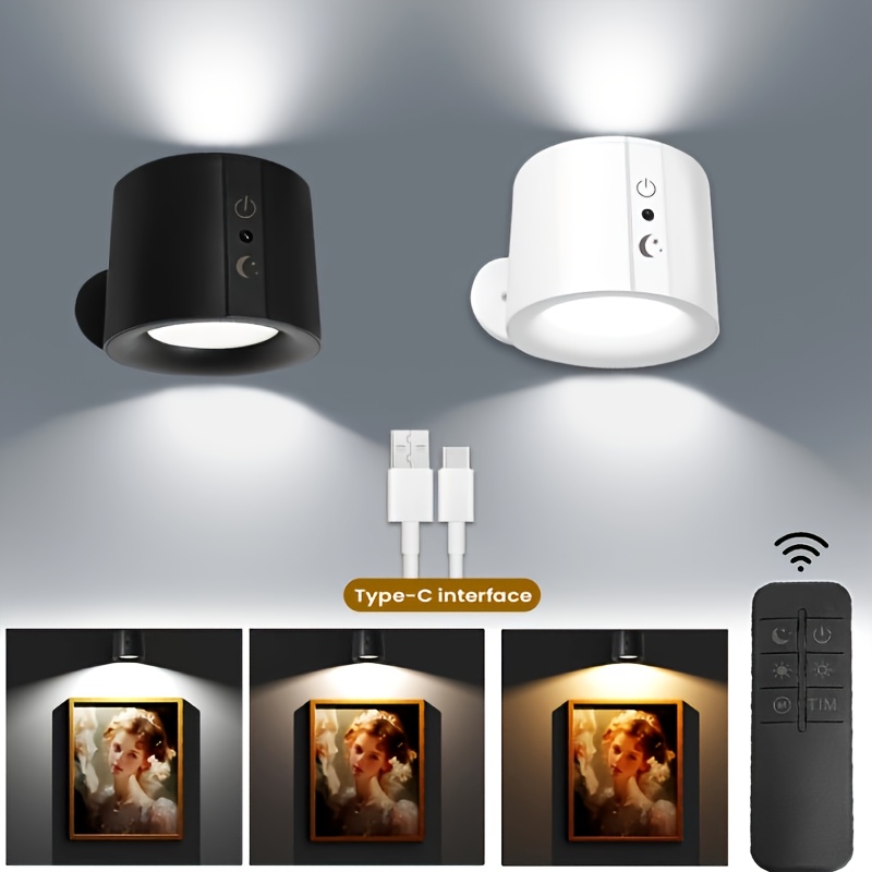 magnetic wall light sold on Temu United States