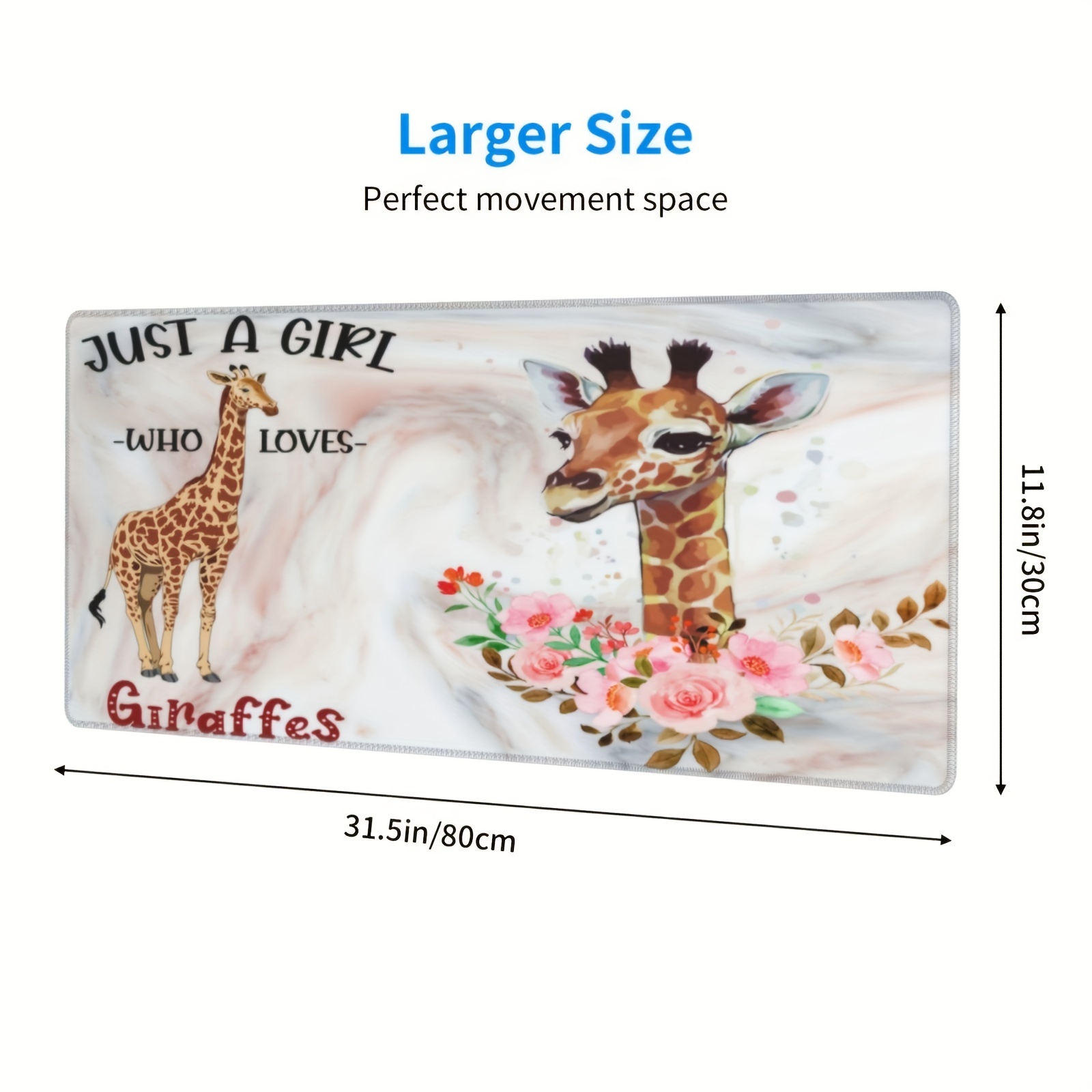 Giraffe Extended Mouse Pad Large Gaming Mouse Pad Computer - Temu Australia