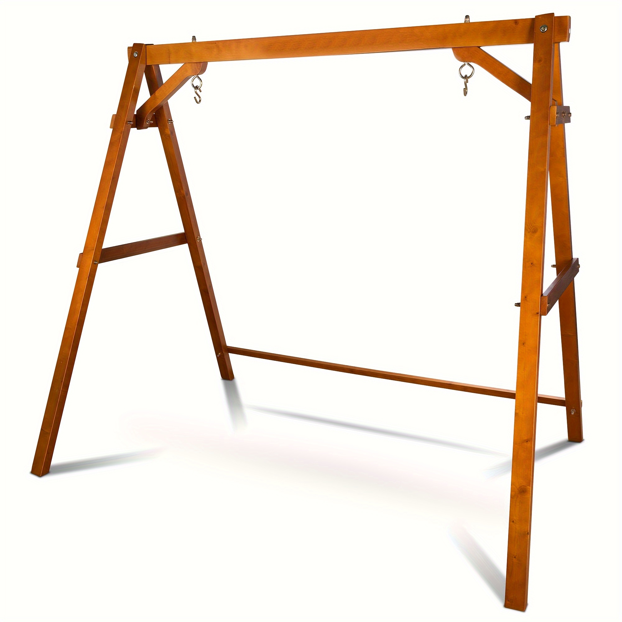 Susteas Heavy Duty 1000 Lbs Wooden Porch Swing Frame Swing - Temu