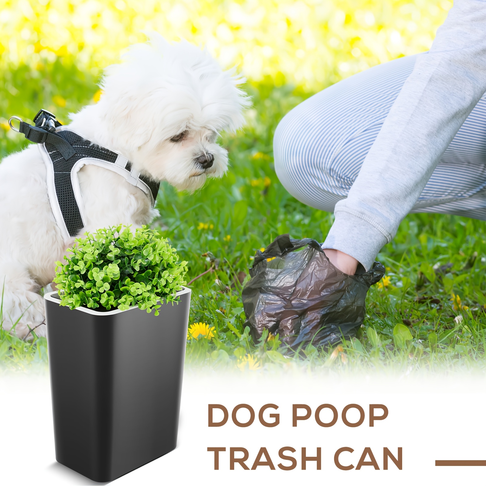 dog waste bin sold on Temu United States