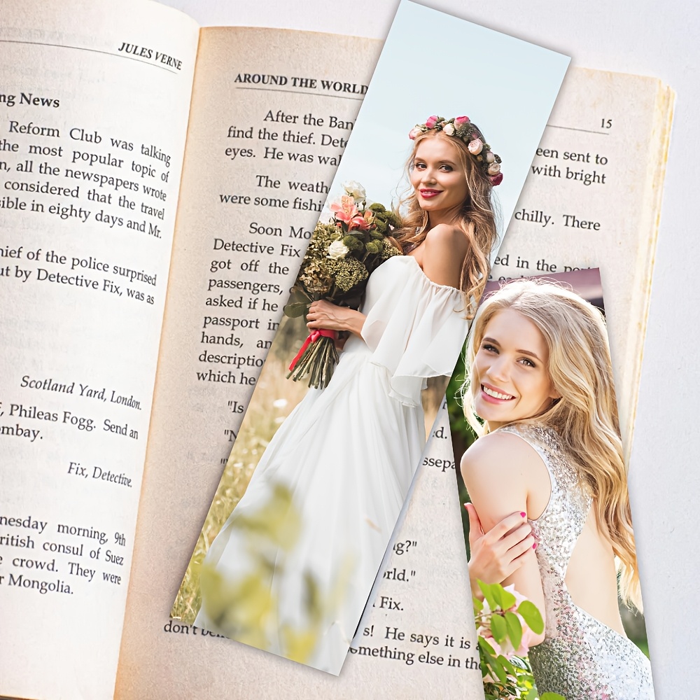 personalized bookmarks sold on Temu United States